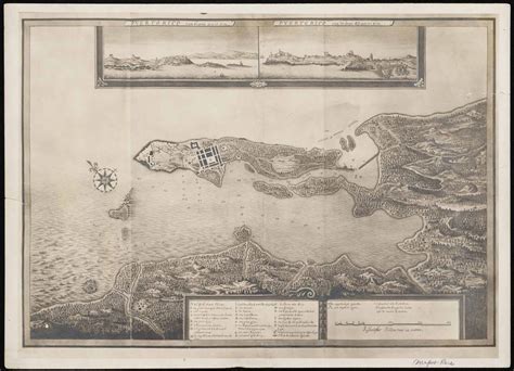 1700 San Juan Puerto Rico Map Antique Aerial View Digital Download