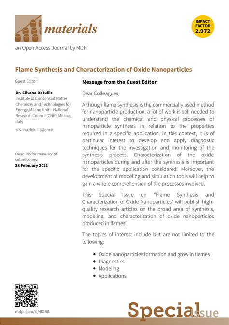 Pdf Flame Synthesis And Characterization Of Oxide Nanoparticles