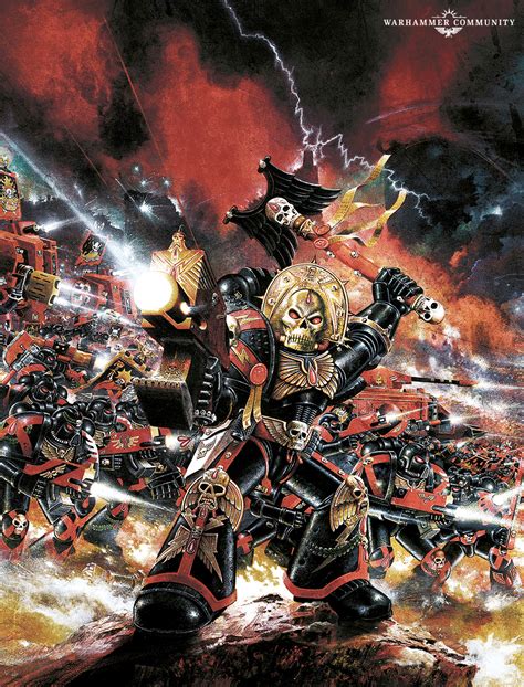 Warhammer Art Through The Years Space Marines