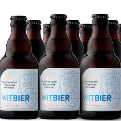 Witbier 12×330ml Ezeréves Bencés Hagyományok Pannonhalmi Főapátság Webshopja