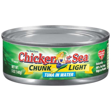 Chicken Of The Sea 5 Oz Chunk Light Tuna In Water By Chicken Of The Sea