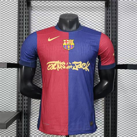 Fc Barcelona X Travis Scott Home Players Version Full Time Store