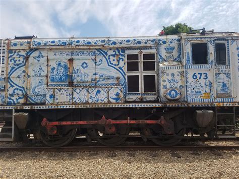 Crazy Cool Stenciled Over Locomotive At The Spoorwegmuseum Railway Museum In Utrecht The