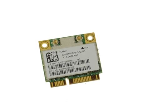 Broadcom Bcm4352 Wireless Ac Dual Band Wireless Card Xw7v6