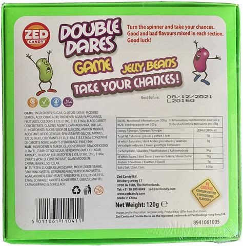 Zed Candy Double Dares Jelly Beans Game Outrageous Edition 120 G Buy Now With Express
