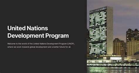 United Nations Development Program