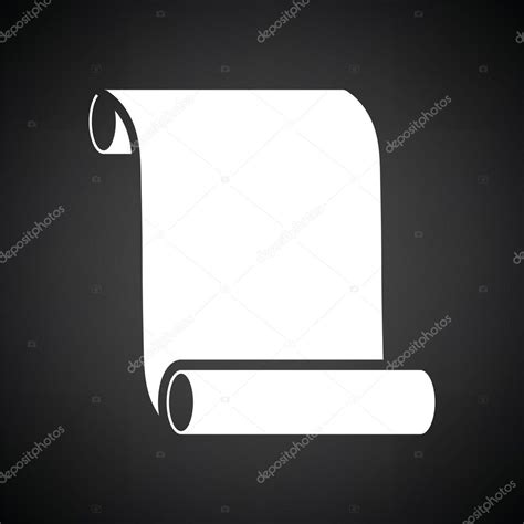 Canvas Scroll Icon Stock Vector Angelp