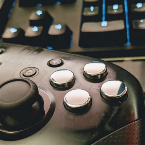 Switch Pro Controller Metal Button Sets Steel Sticks 64