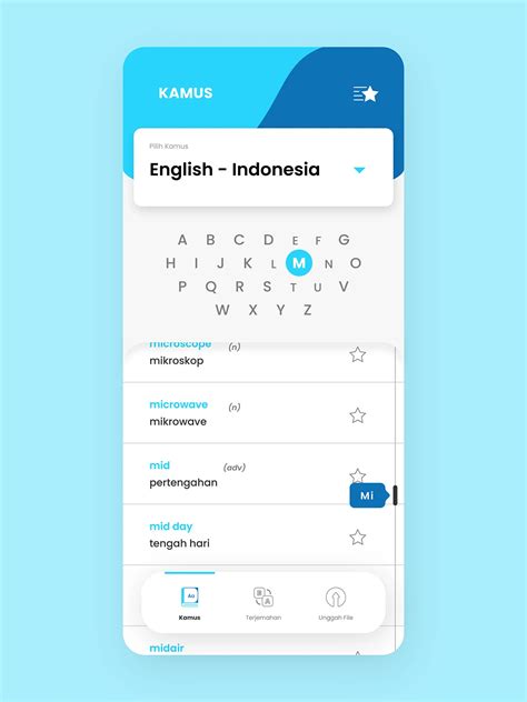 Translator And Dictionary App Ui Design Behance