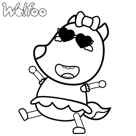 42 Wolfoo Coloring Pages Wolfoo Cartoon Drawing Darcygillies