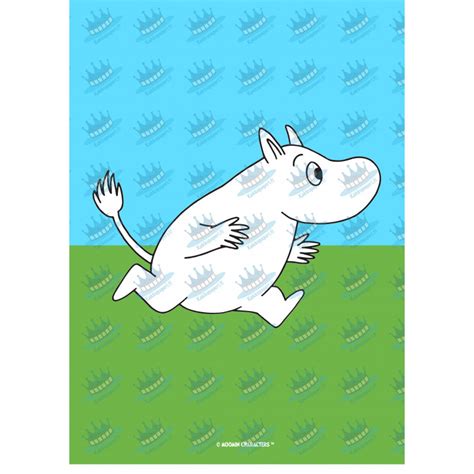 The Moomins Moomin Running Edible Cake Topper