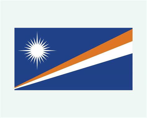 National Flag Of Marshall Islands Marshallese Country Flag Republic