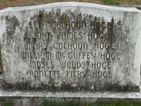 Maj William Mcguffey Hoge 1856 1938 Find A Grave Memorial