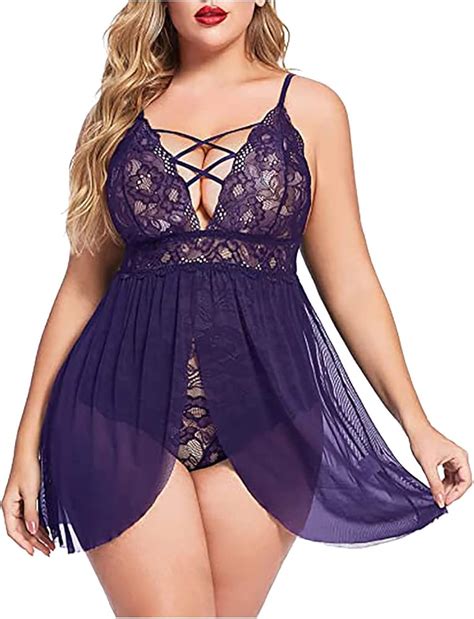 Lencería Sexy Para Chicas De Talla Grande
