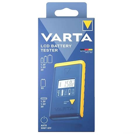 Varta Lcd Elem Akku Gombcella Teszter 893