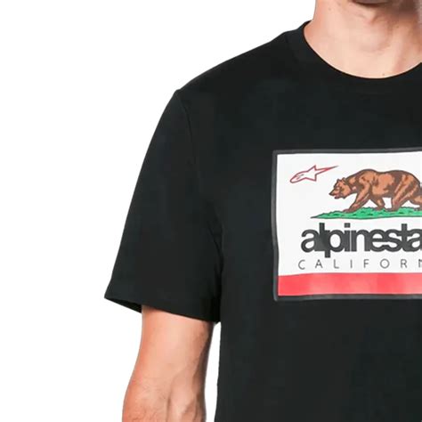 Remera Alpinestars Cali 20 Csf Negro Vaypol