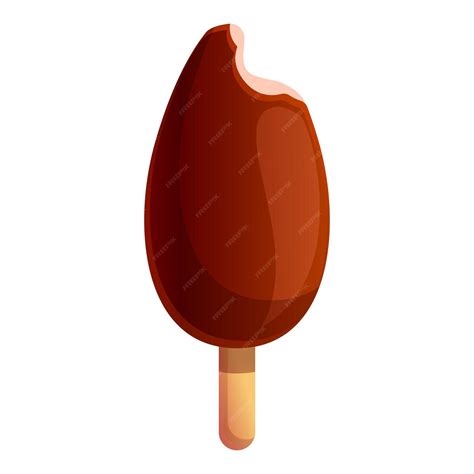Premium Vector Bite Popsicle Icon Cartoon Of Bite Popsicle Vector Icon For Web Design Isolated