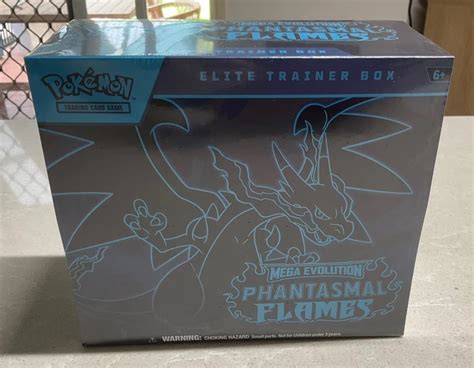 Pokemon Tcg Mega Evolution Phantasmal Flames Elite Trainer Box Etb Newsealed 15742 Picclick Au