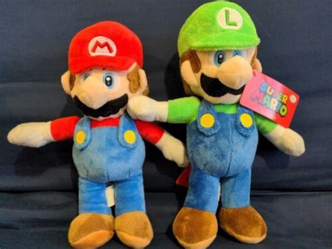 Super Mario Bros Series Mario And Luigi Plushies Nintendo Good Stuff