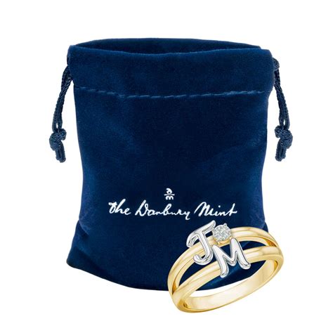 Diamond Initial Ring