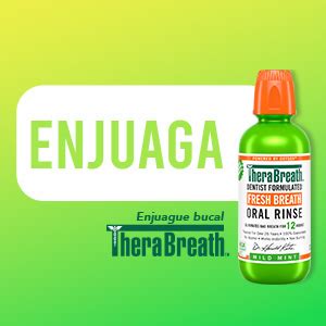 Therabreath Enjuague Bucal Sabor Menta Suave 473 Ml Combate El Mal