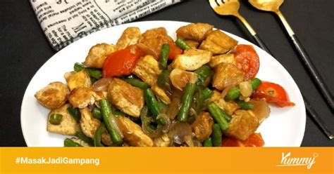 Resep Tahu Buncis Pedas Sederhana Rumahan Di Yummy App