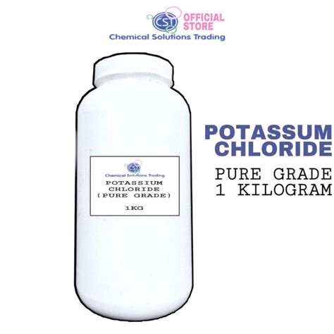 Cod Potassium Chloride Pure Grade 1kg Lazada Ph