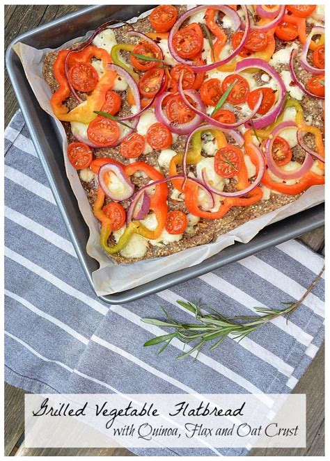 Grilled Vegetable Flatbread Vegetable Flatbread Whole Food Recipes