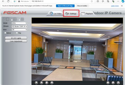 Configure An Old IP Camera DVR That Uses Internet Explorer Plugin Or ActiveX With Edge