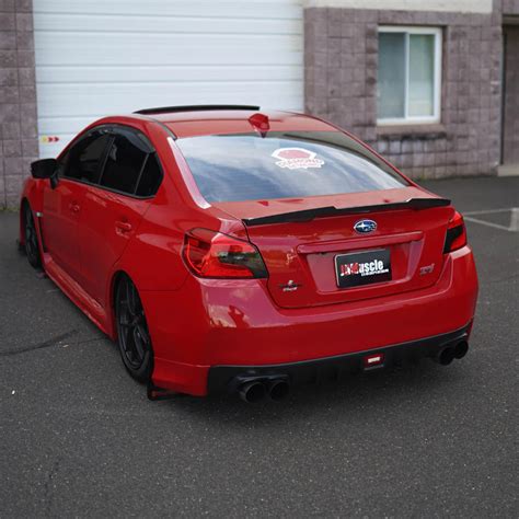 Jdmuscle 15 21 Wrxsti Carbon Fiber Trunk Duck Bill V5 The Loft