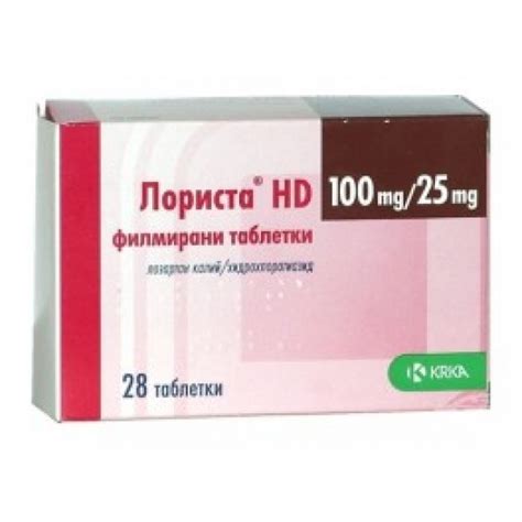 Loris Hd Table Mg25 100 Mg 28 Tablets
