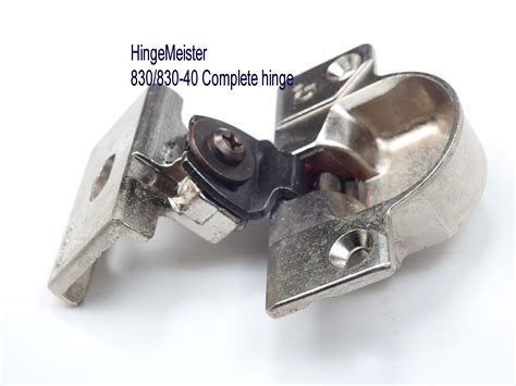 Complete Hinge Grass 830 Hinge And 830 40 Mounting Plate Nickel Hinge Meister