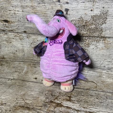 Tomy Disney Pixar Inside Out Bing Bong Pink Elephant Doll Soft Plush