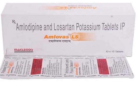 Amlovas Ls Tab 10s Pharmville