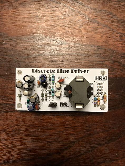 Hrk Discrete Line Driver Color Module 60s Style Class A Reverb