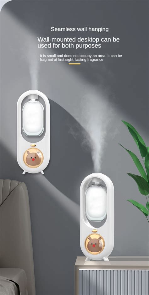 Air Freshener Spray Wireless Aroma Diffuser Automatic Dehumidifier