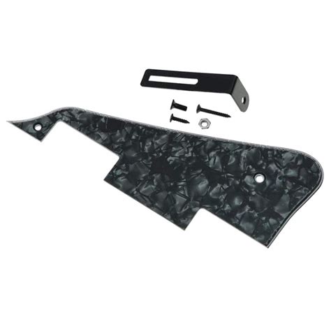 Black Pearl Lp Guitar Pickguard With Black Bracket For Epiphone Les Paul Lazada Ph