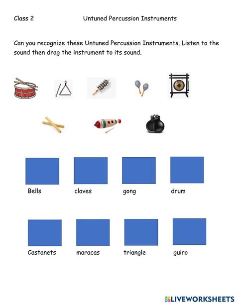 Untuned Percussion Instruments Musteach246 Live