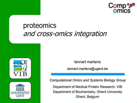 High Throughput Proteomics From Understanding Data To Predicting Them Pptx