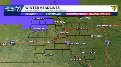 What To Know Parts Of Nebraska Under Winter Weather Advisory As Wintry