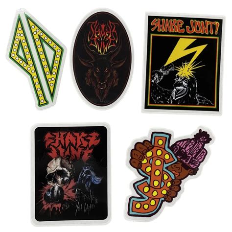 Shake Junt Assorted Stickers