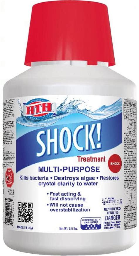 Hth Chlorine Shock Treatment For Swimming Pool Care Water Granules 5
