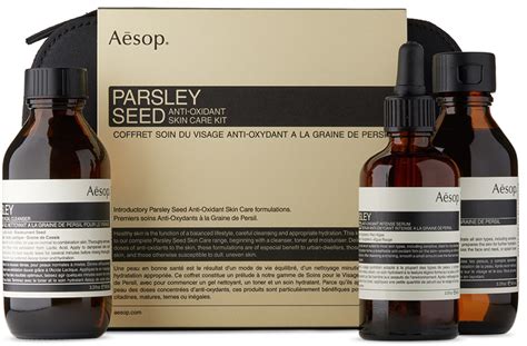 Aesop Parsley Seed Anti Oxidant Skin Care Kit Aesop
