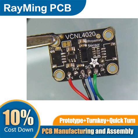 Rayming Vcnl4020 Proximity And Ambient Light Sensor Breakout Board