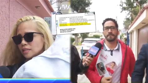 José María Barraza Es Padre Del Hijo De Andrea Muñoz Prueba De Adn Dio