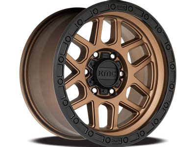 Kmc Km544 Mesa Satin Black W Gray Tint Custom Wheels Wide