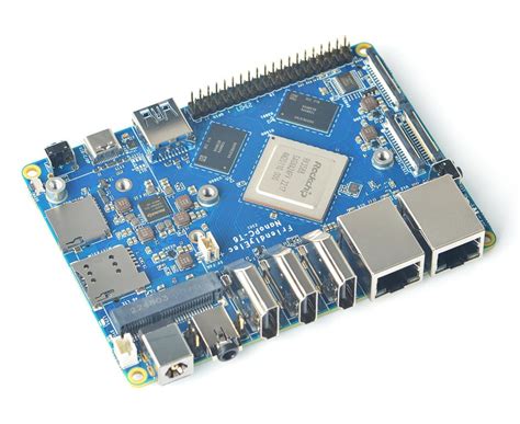 Nanopc T6 Arm Linux Sbc Offers Dual 25gbe Hdmi 21 Outputs Hdmi 20