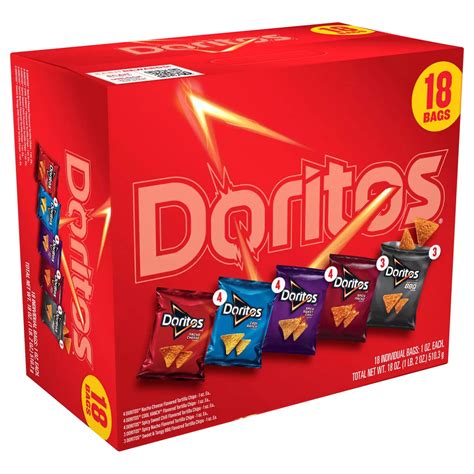 Doritos Tortilla Chips Multipack 1 Oz Bags Shop Chips At H E B