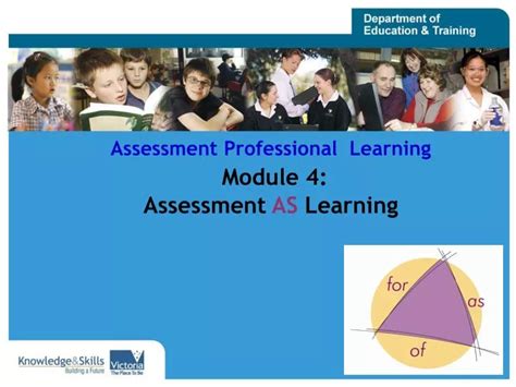 Ppt Assessment Professional Learning Module 4 Assessment As Learning