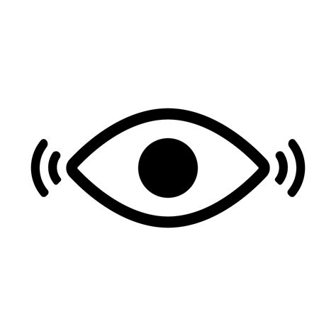 Sensing Eye Icon Sense Vector 26530142 Vector Art At Vecteezy